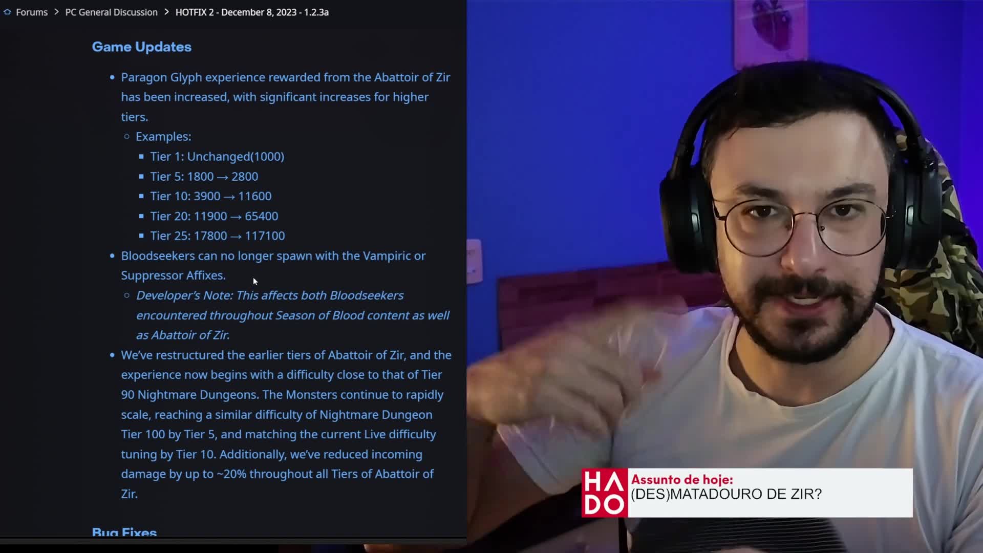 Agora ficou fácil? Nerf no Matadouro de Zir em Diablo IV