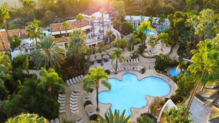 Midway between Long Beach and Palm Springs is California's renowned hot ...