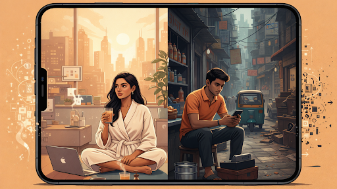 Between two Indias: Life on the 2025 feed