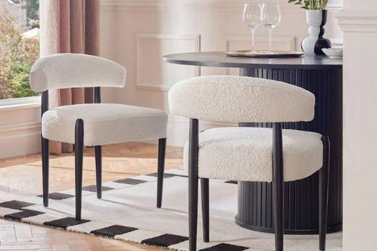Primark's 'modern' £45 dining chair resembles £330 version at Next
