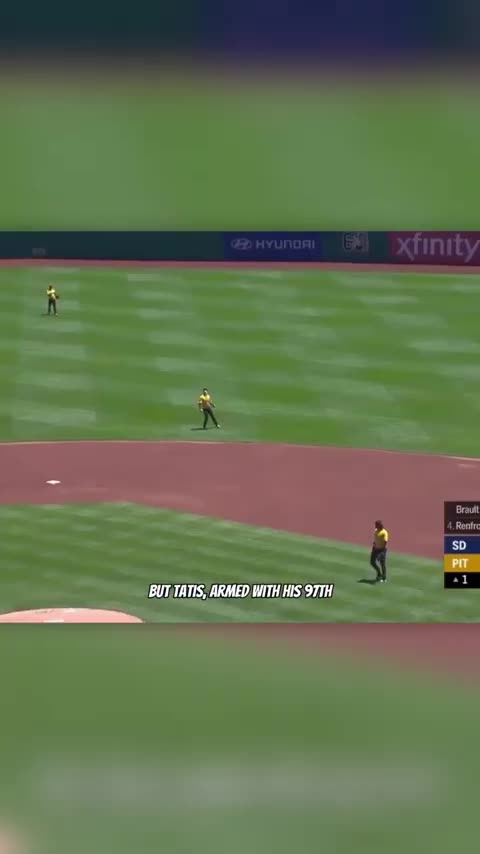 The time Fernando Tatis Jr scored on a popup to second base
