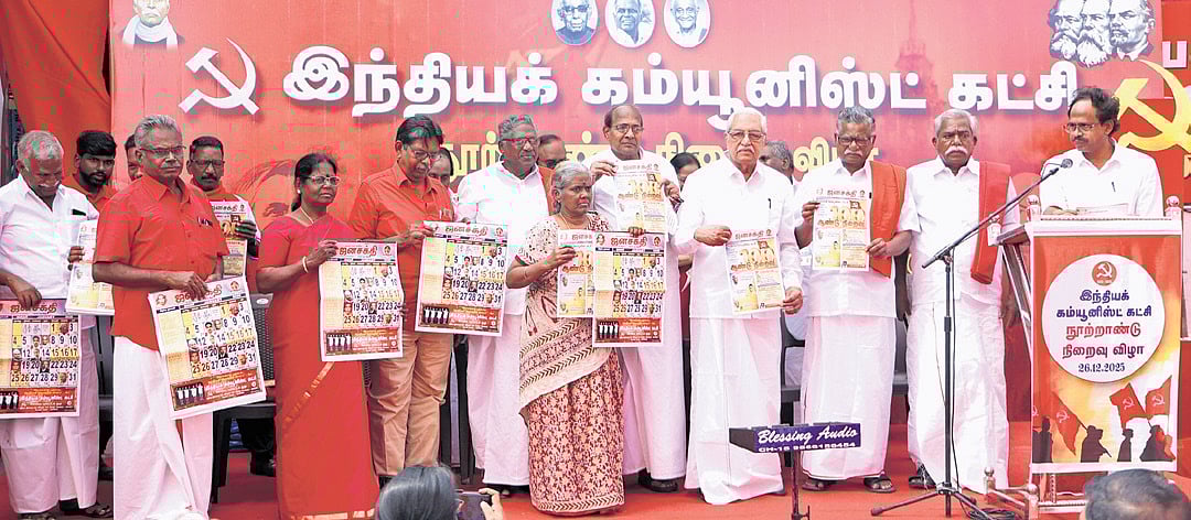 CPI and Nallakannu turn 100 on same day, leaders extend wishes