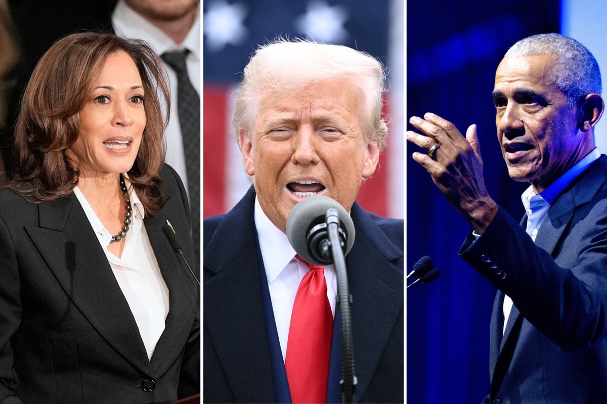 Barack Obama and Kamala Harris slam Trump's second term: "Not here to ...