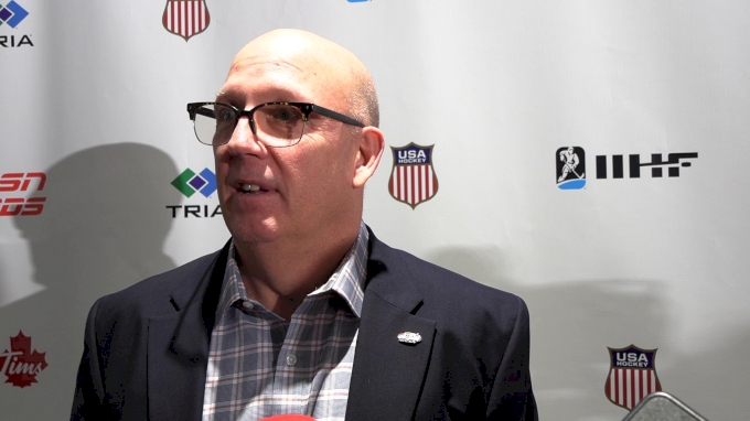 Team USA head coach Bob Motzko reflects on USA's 6-3 win over Germany