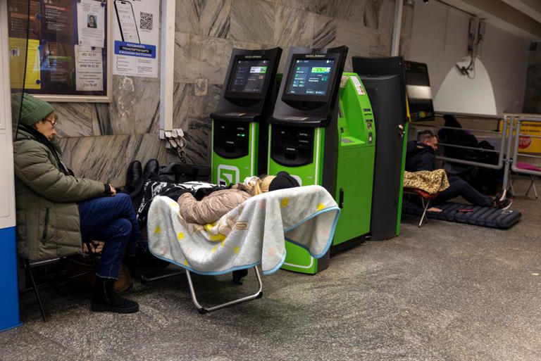 Russian drones, missiles pound Ukraine before Zelenskiy-Trump meeting