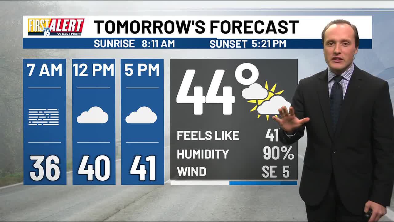 First alert weather: Cloudy but mild Saturday