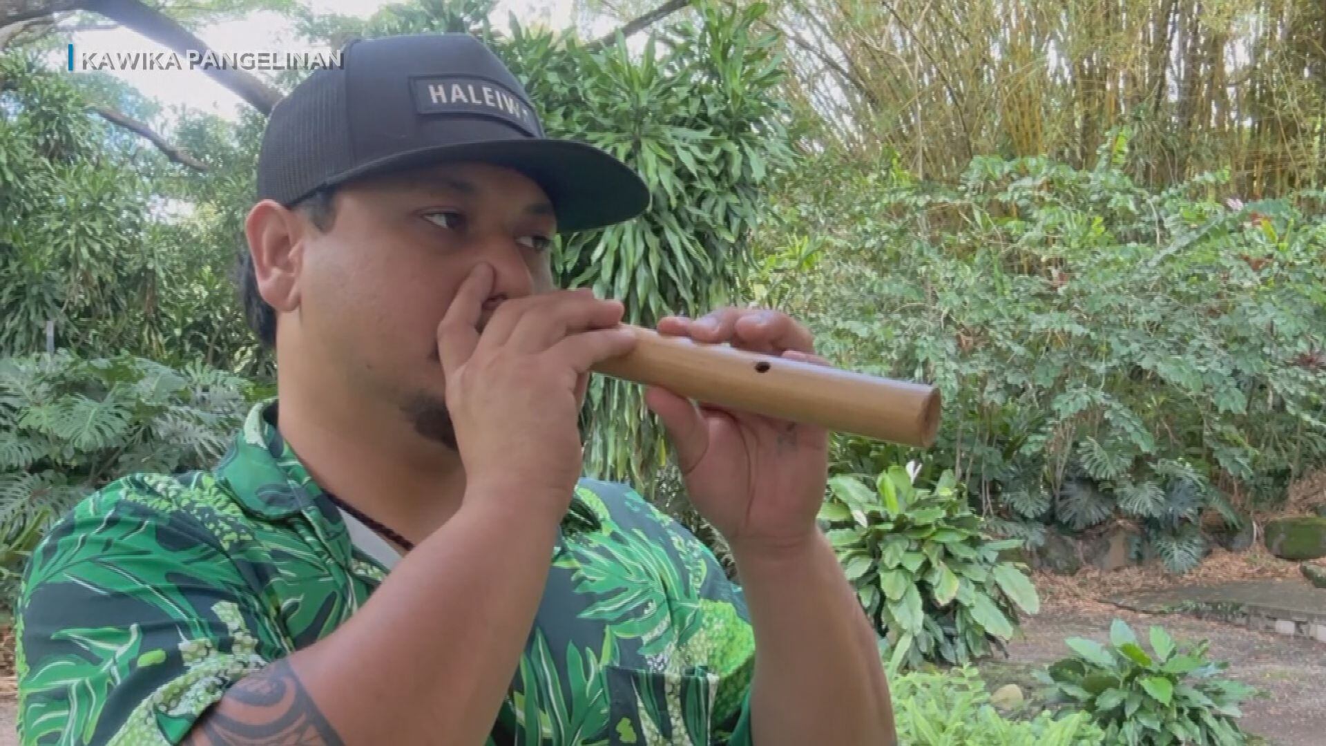 Artisan recreates traditional Hawaiian musical instruments