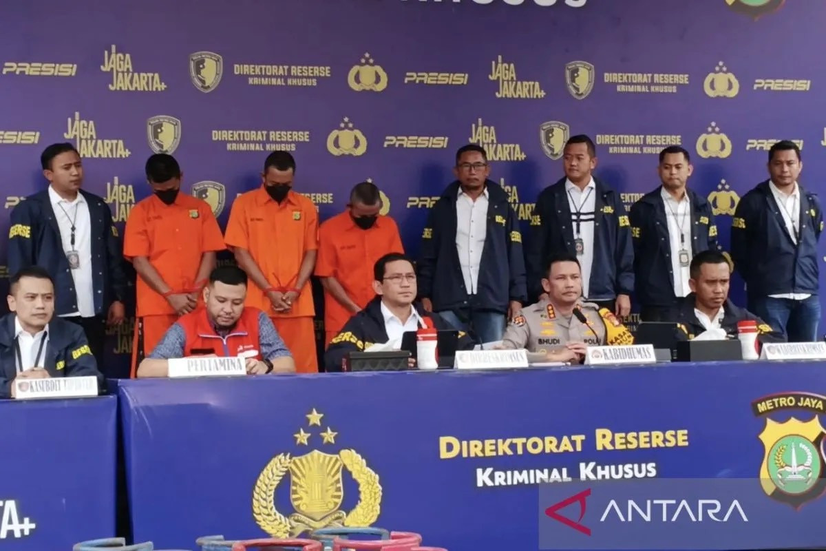 Pengoplos gas elpiji di Jakarta Timur dan Depok ditangkap, negara rugi ...