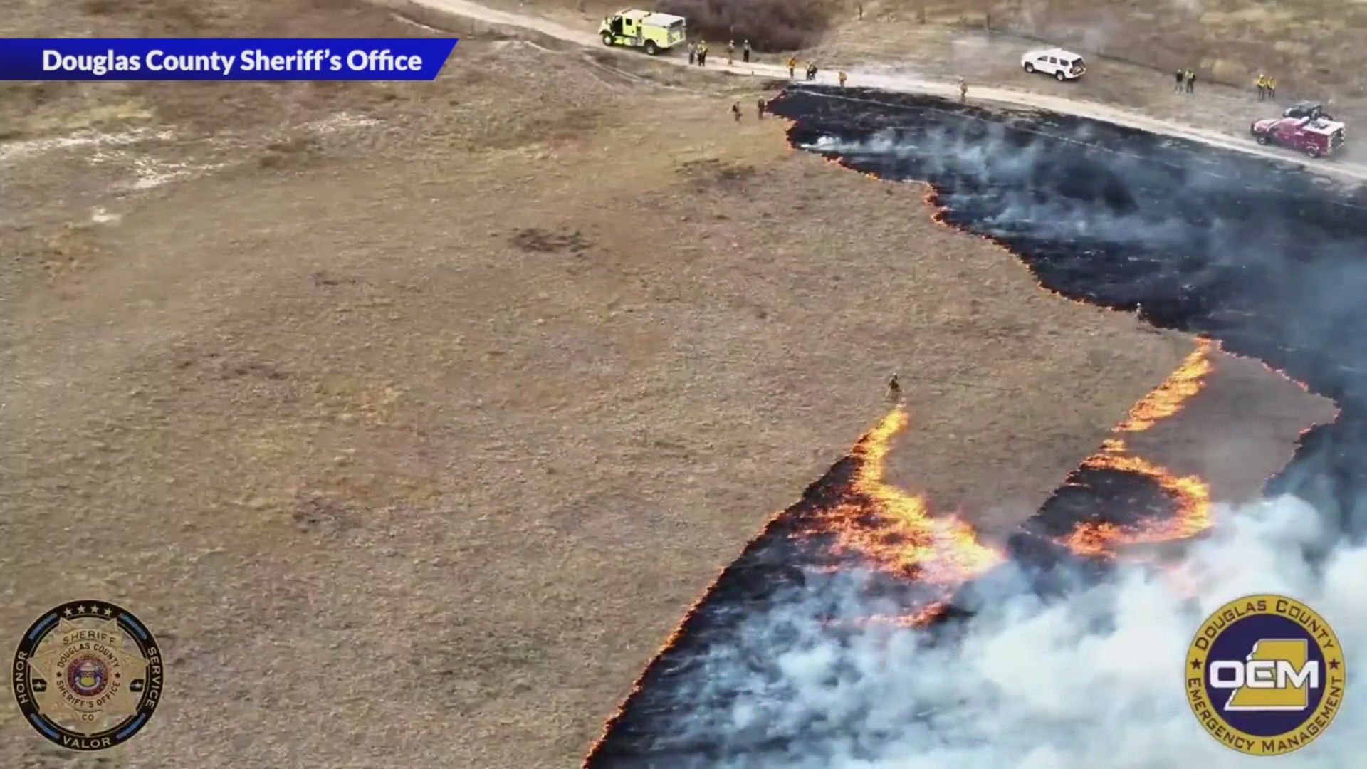 Officials share look at prescribed burn in Larkspur