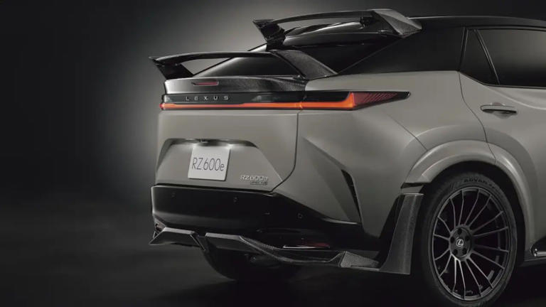 ¿Un Lexus eléctrico y macarra? Así es el nuevo RZ 600e F Sport Performance