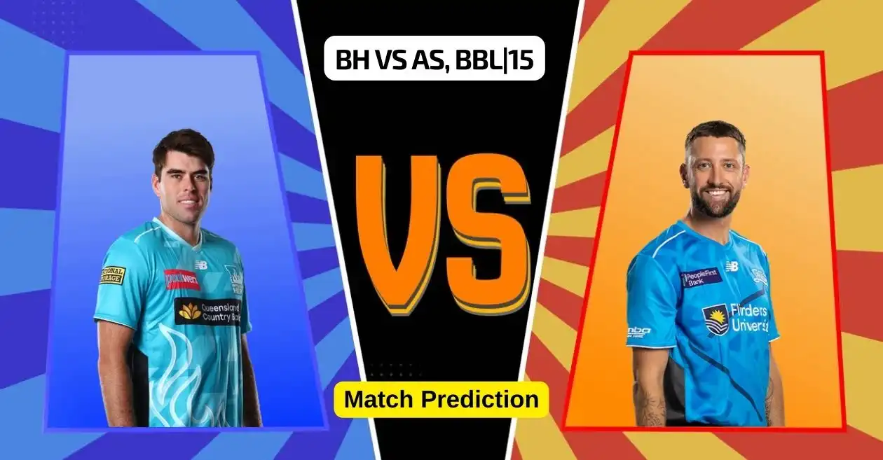 BH vs AS, BBL 15, match prediction: Who will win today’s game between ...