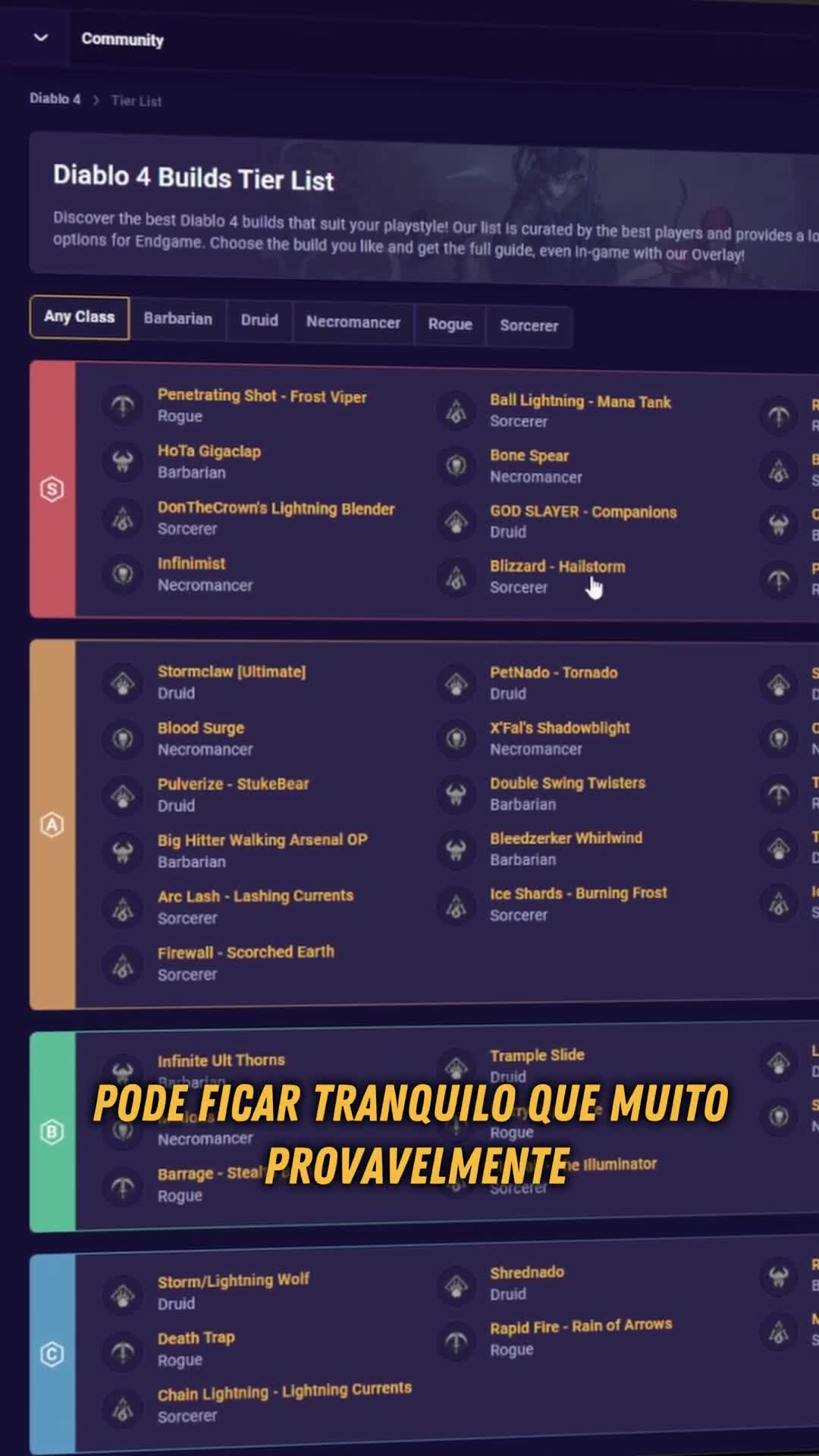 Build pronta para o matadouro de Zir? #games #diablo #gaming #shorts