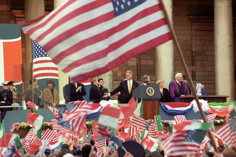 US officials were keen to avoid one thing during Bill Clinton's 1995 ...