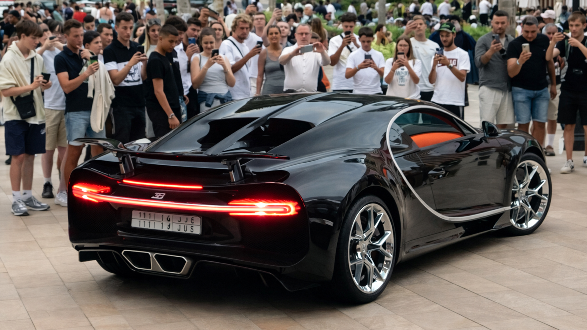 $3,000,000 Bugatti stuns crowds in Monaco