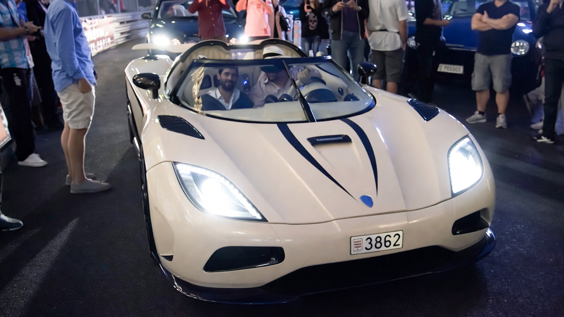 Koenigsegg Agera R twin turbo sound in Monaco