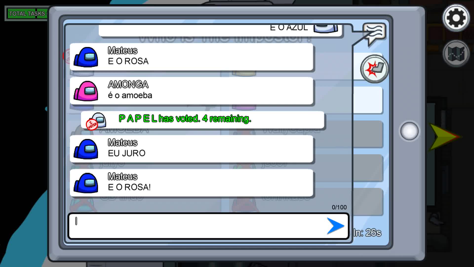 O Authentic virou o impostor! Finalmente - Among Us