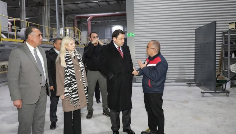 Vali Musa Işın, Altıntaş Zafer OSB’de incelemelerde bulundu