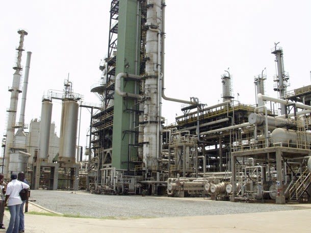 Ghana fires up its only refinery after six-year shutdown