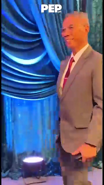 General Nicolas Torre III at the 51st MMFF Gabi ng Parangal blue carpet ...