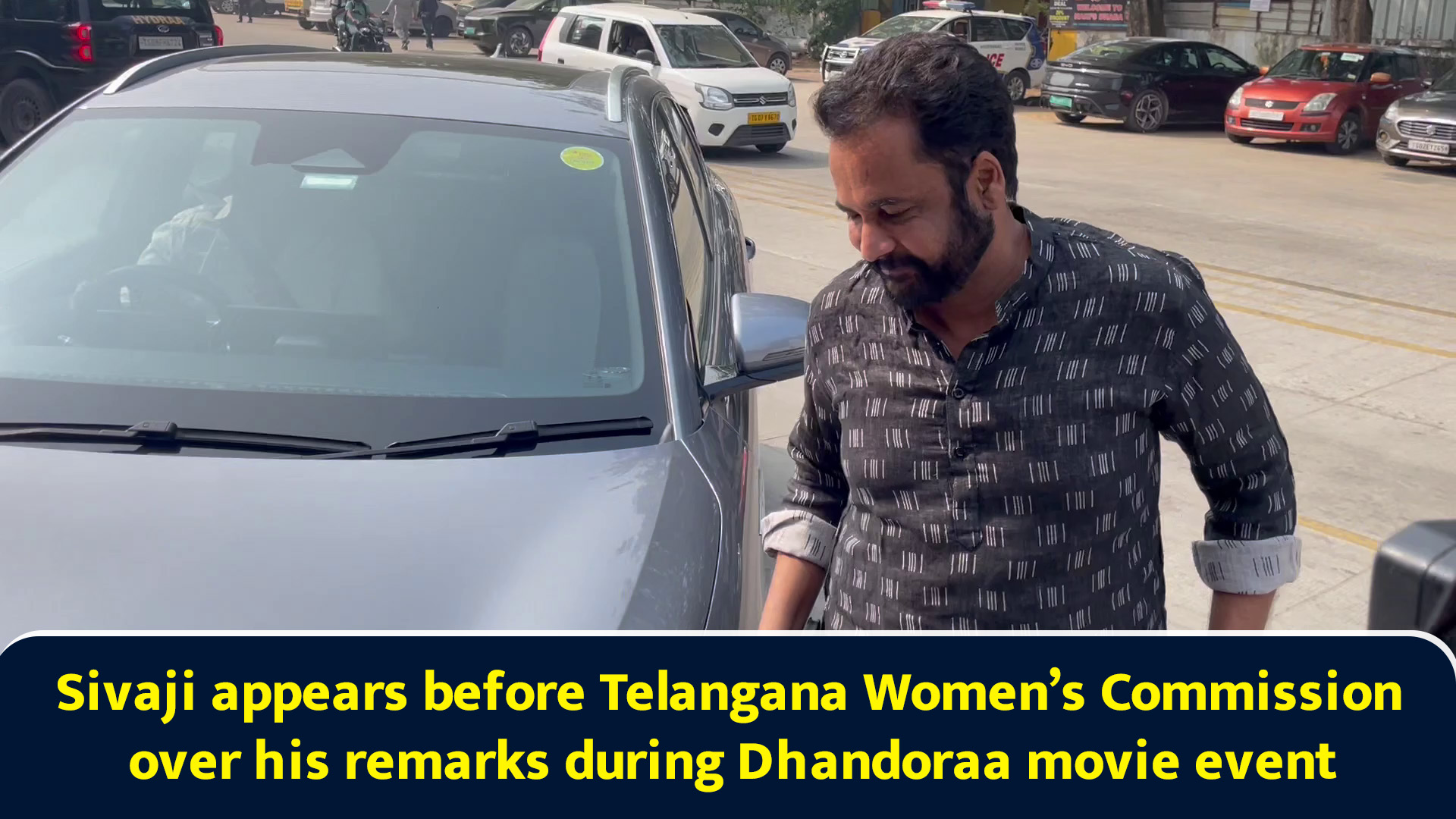 Sivaji appears before Telangana Women’s Commission over his remarks ...