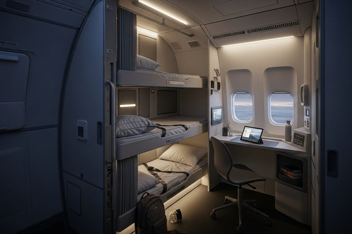 No passenger allowed: Inside the secret room where flight crew rests