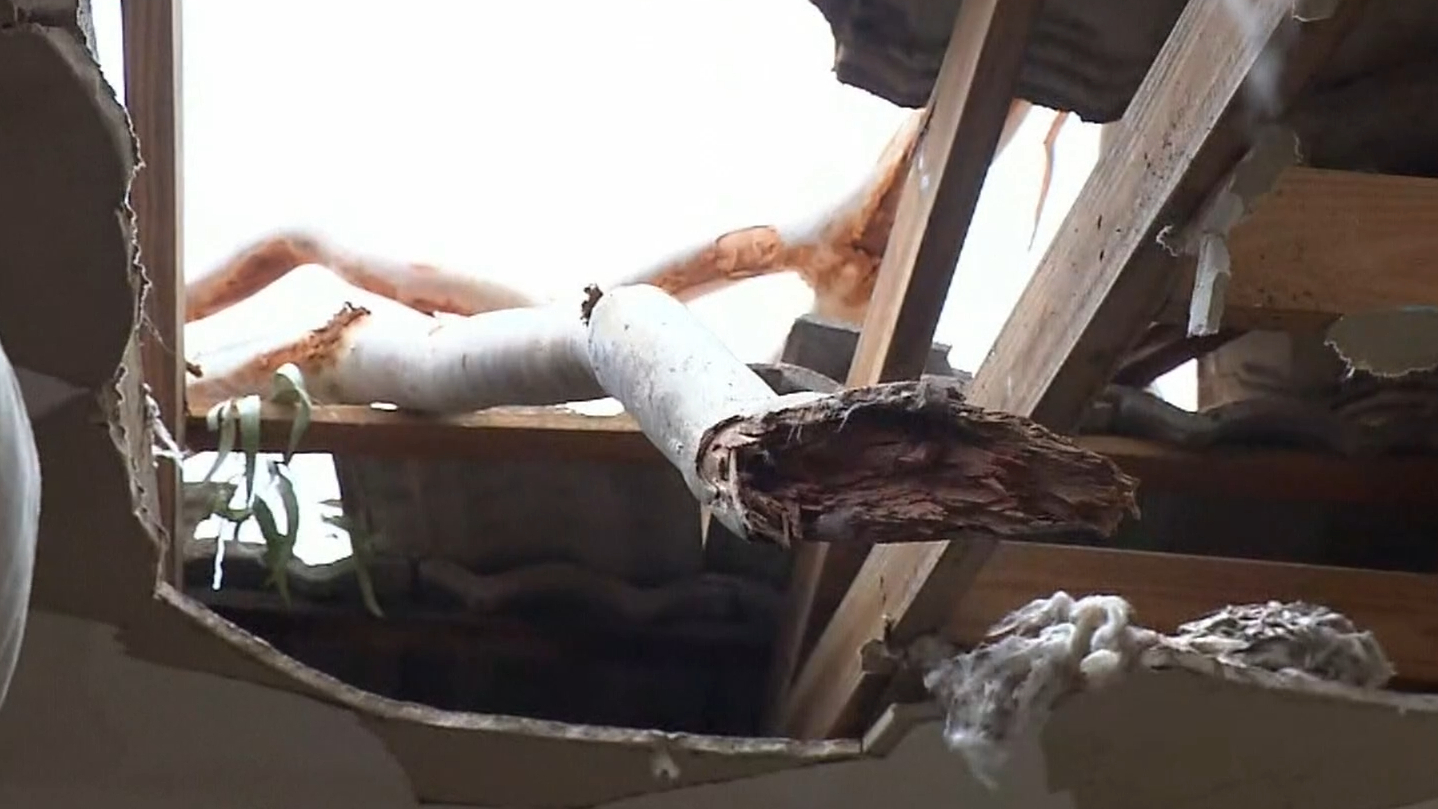 Further delays expected to remove snapped crane hovering over caravan park