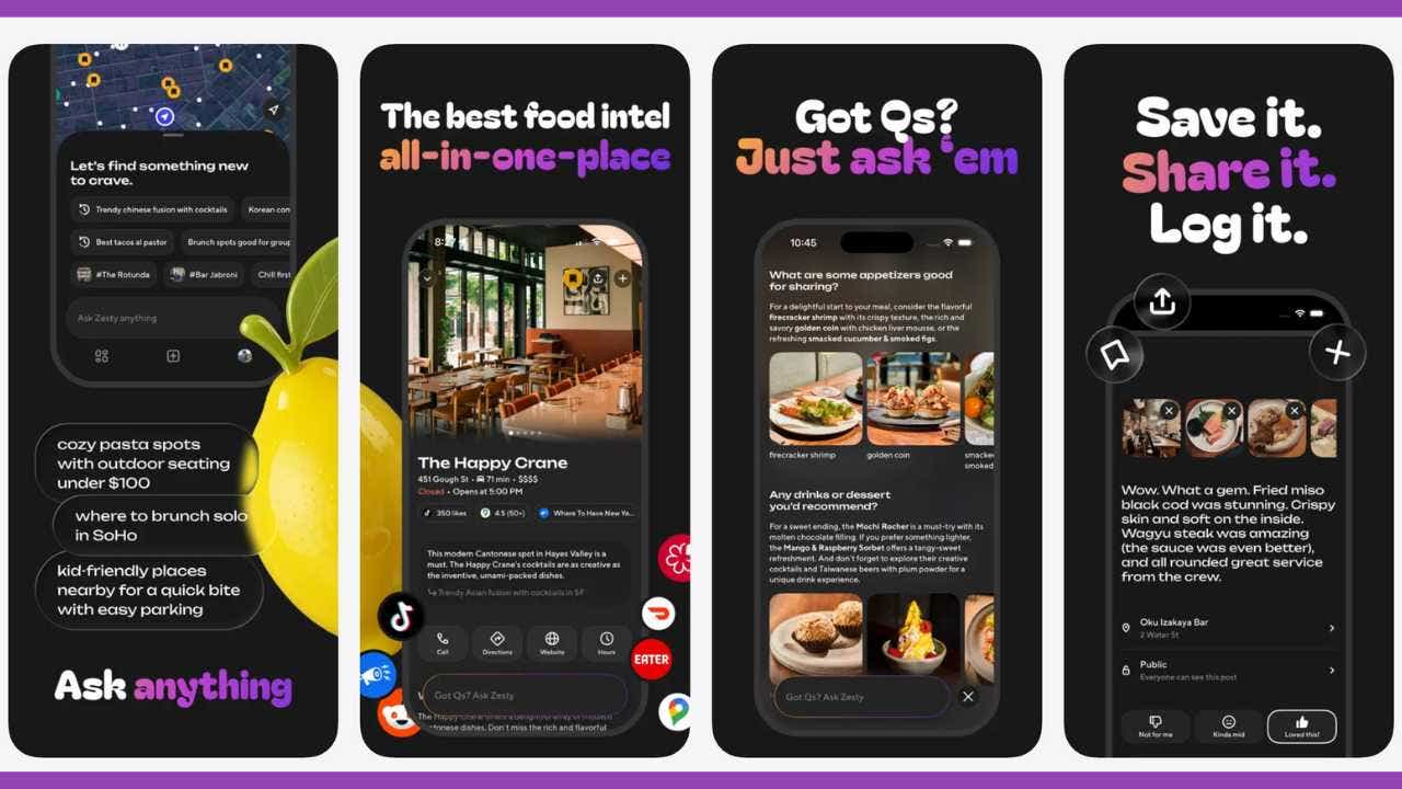 DoorDash launches Zesty, an AI app for finding local food