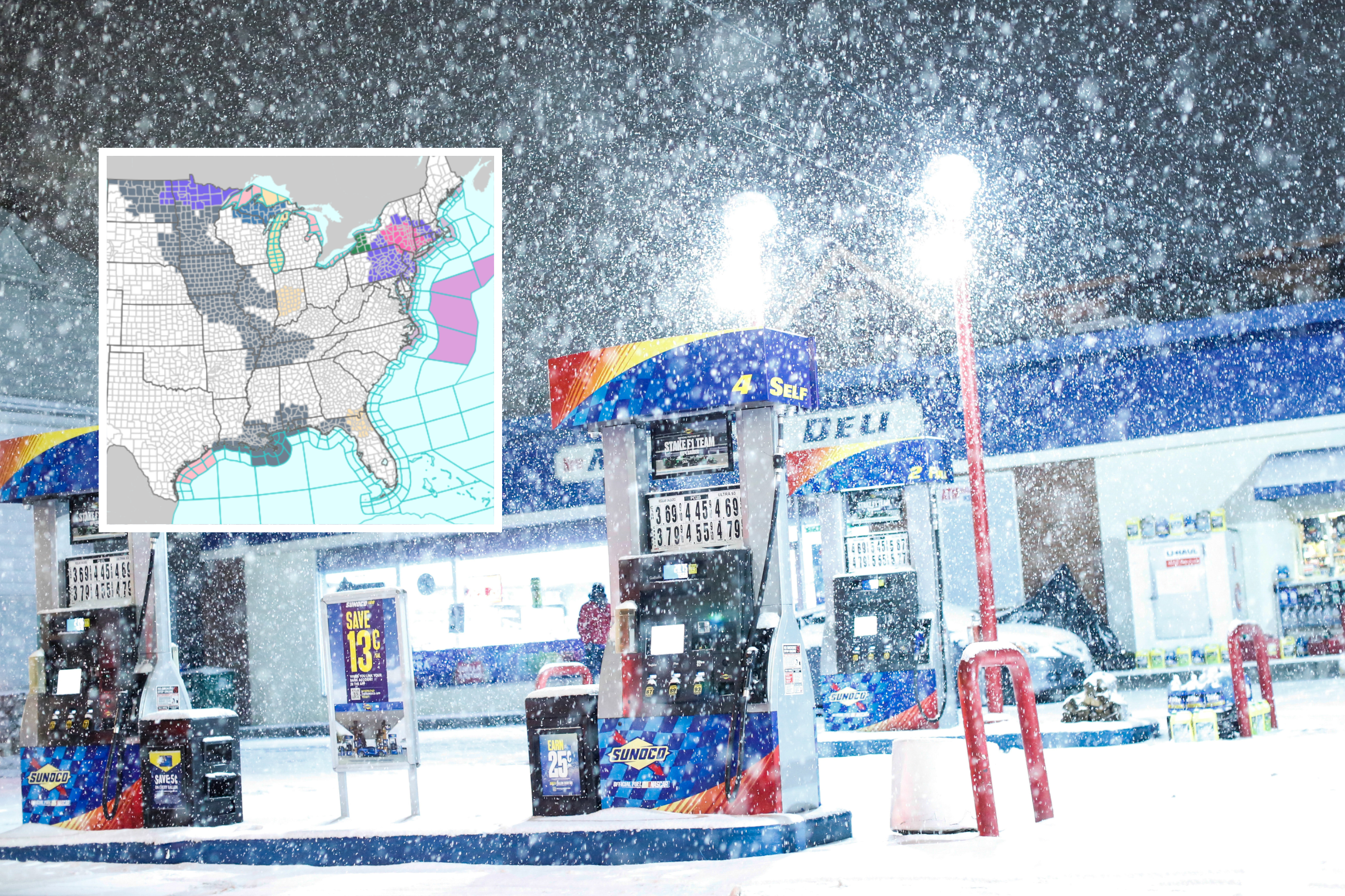 Winter storm warnings as 18-inch snow to strike — 'Travel will be ...