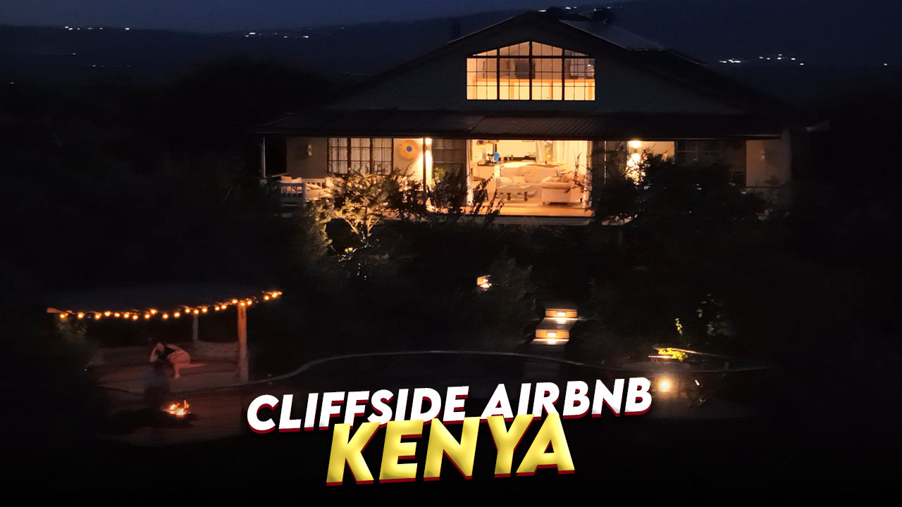 The most beautiful Airbnb in Kenya: Cliffside stay near Nairobi