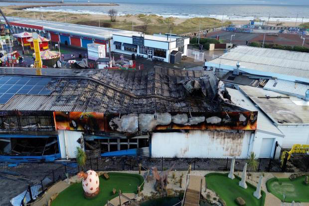Pictures show devastating aftermath of fire that tore through seaside ...