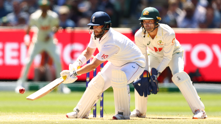 Did one shot help England win MCG test?
