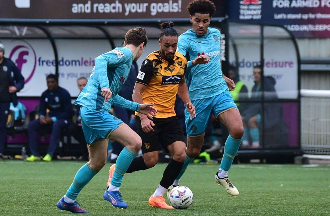 Maidstone United manager George Elokobi’s praise for Sam Corne after ...