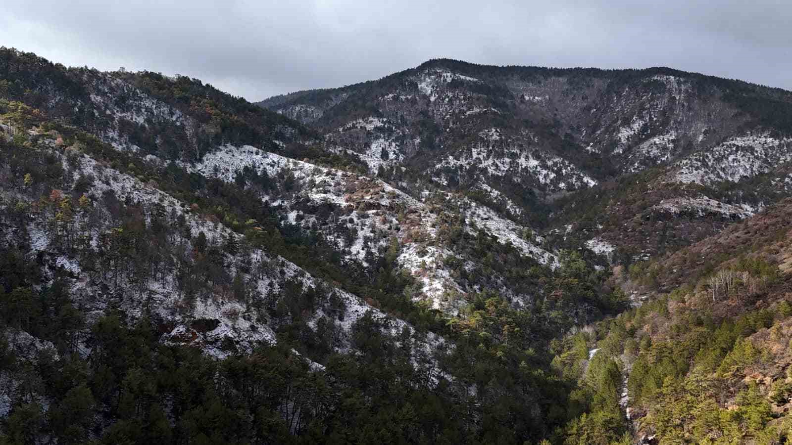 Kızılcahamam’da kar yağışı etkili oldu: Soğuksu Milli Parkı’nda ...