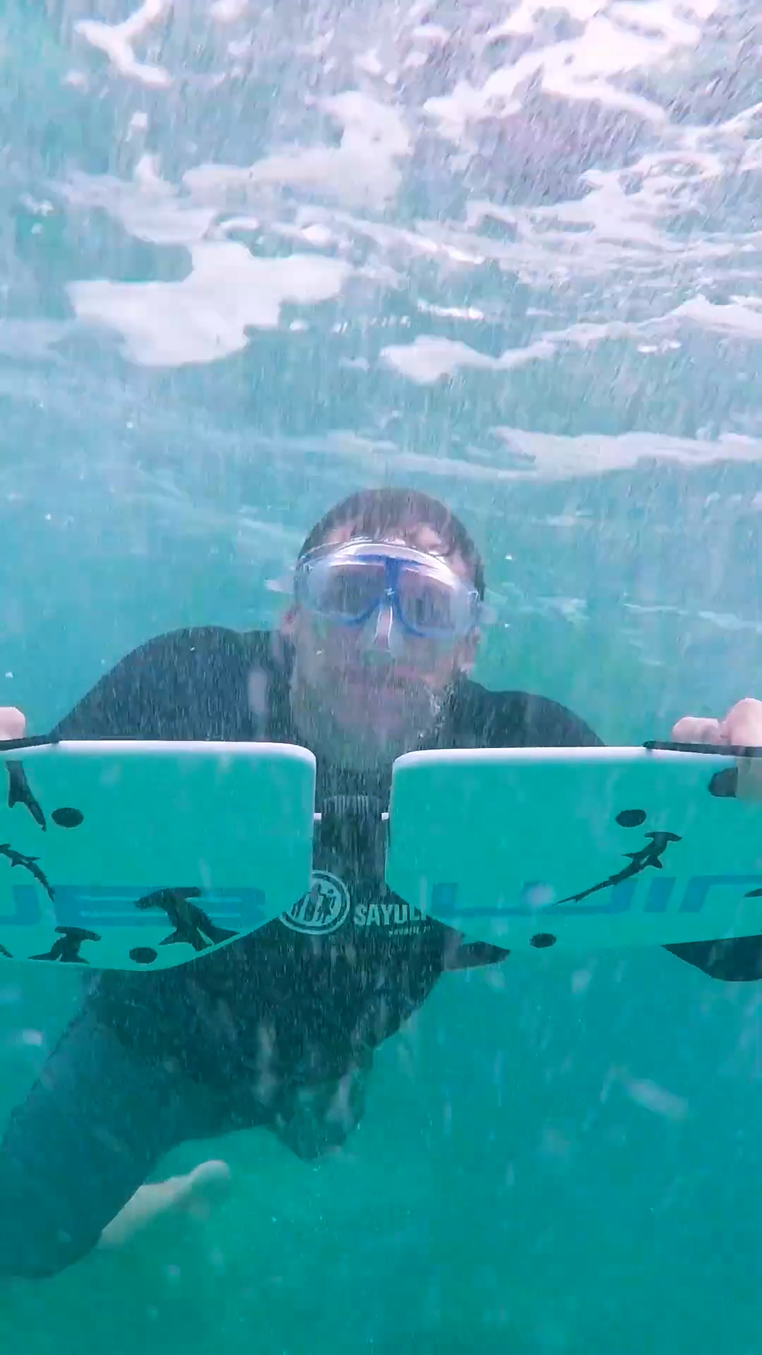 How we filmed an underwater surf shot