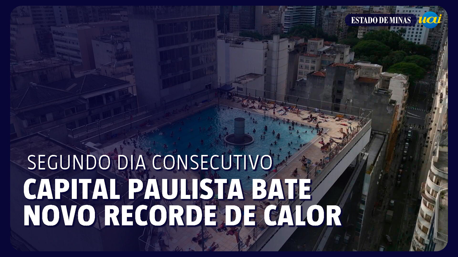 Capital paulista bate novo recorde de calor pelo segundo dia consecutivo
