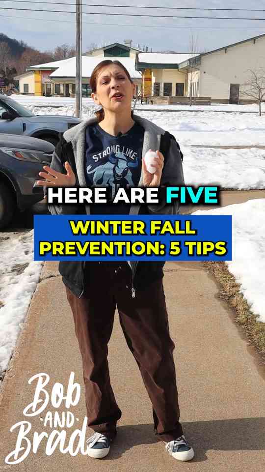 Winter fall prevention: 5 tips