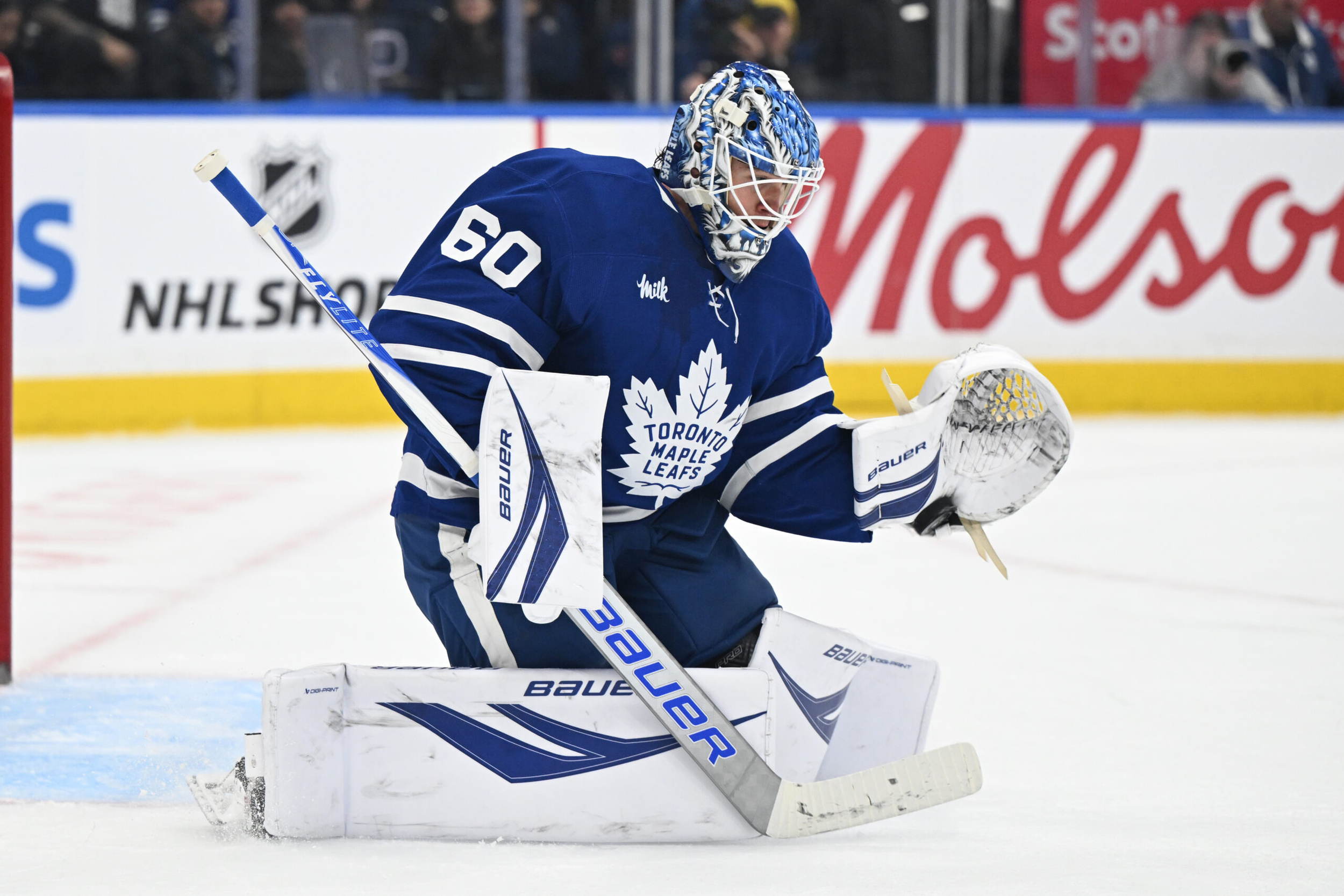 Leafs practice news: Woll projected to start vs. Senators, Carlo ...