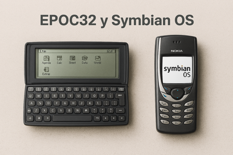 Historia de EPOC32 y Symbian OS, los primeros sistemas operativos para ...