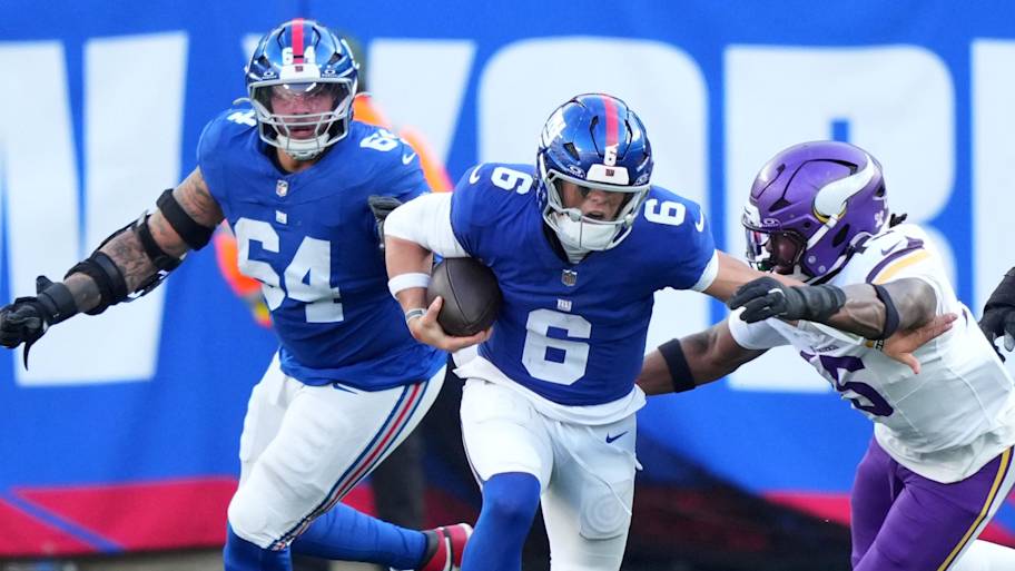 Mike Kafka insists Giants haven’t cut back on designed runs for Jaxson Dart