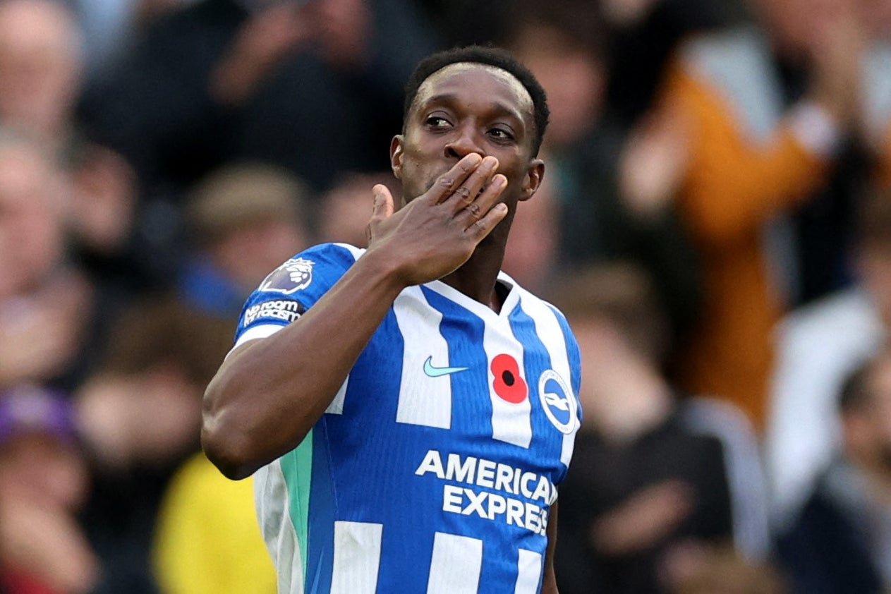 Injury-riddled Arsenal clinging on against Brighton in Premier League