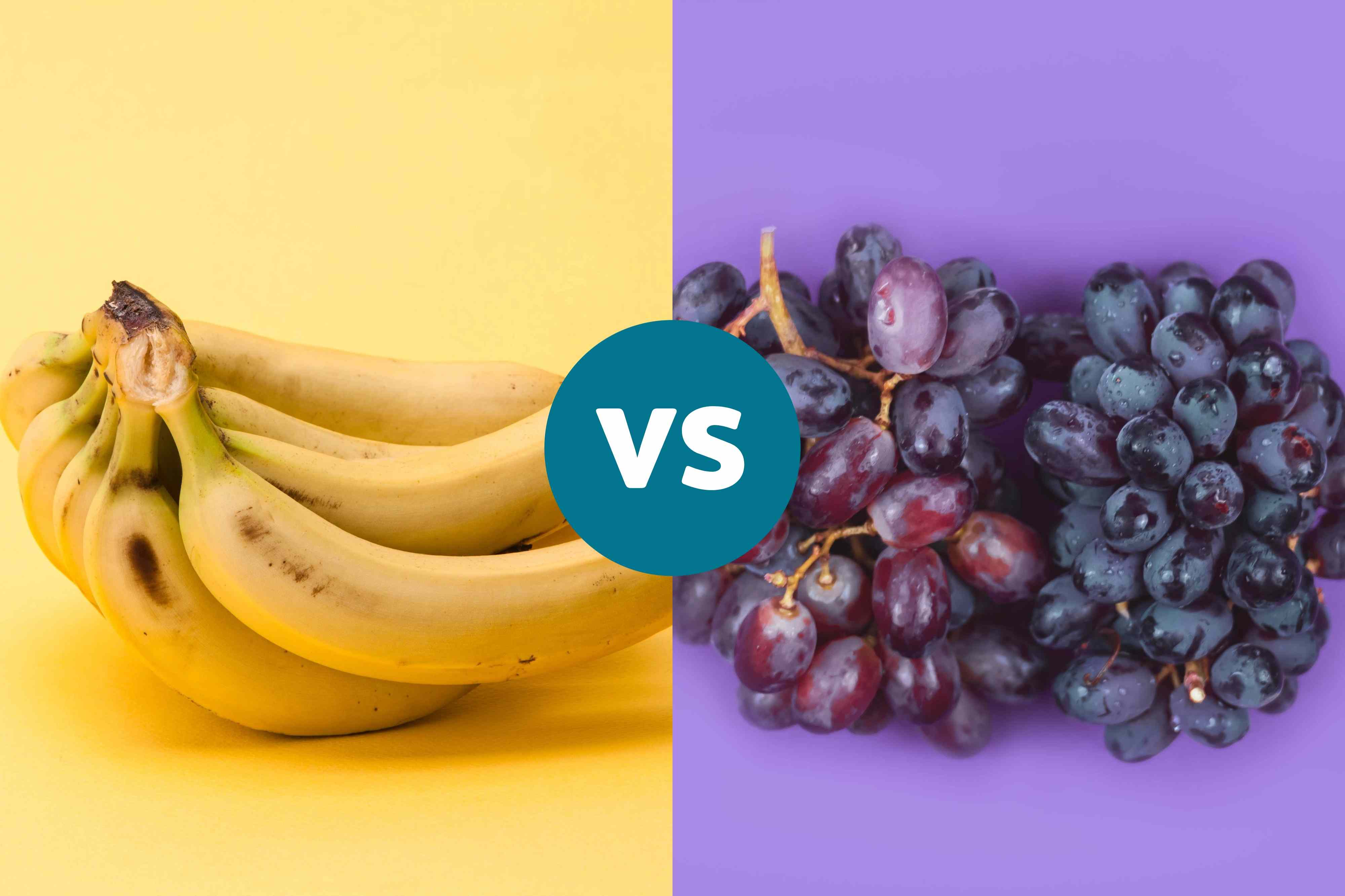 Bananas vs. grapes: Which fruit is better for potassium and antioxidants?