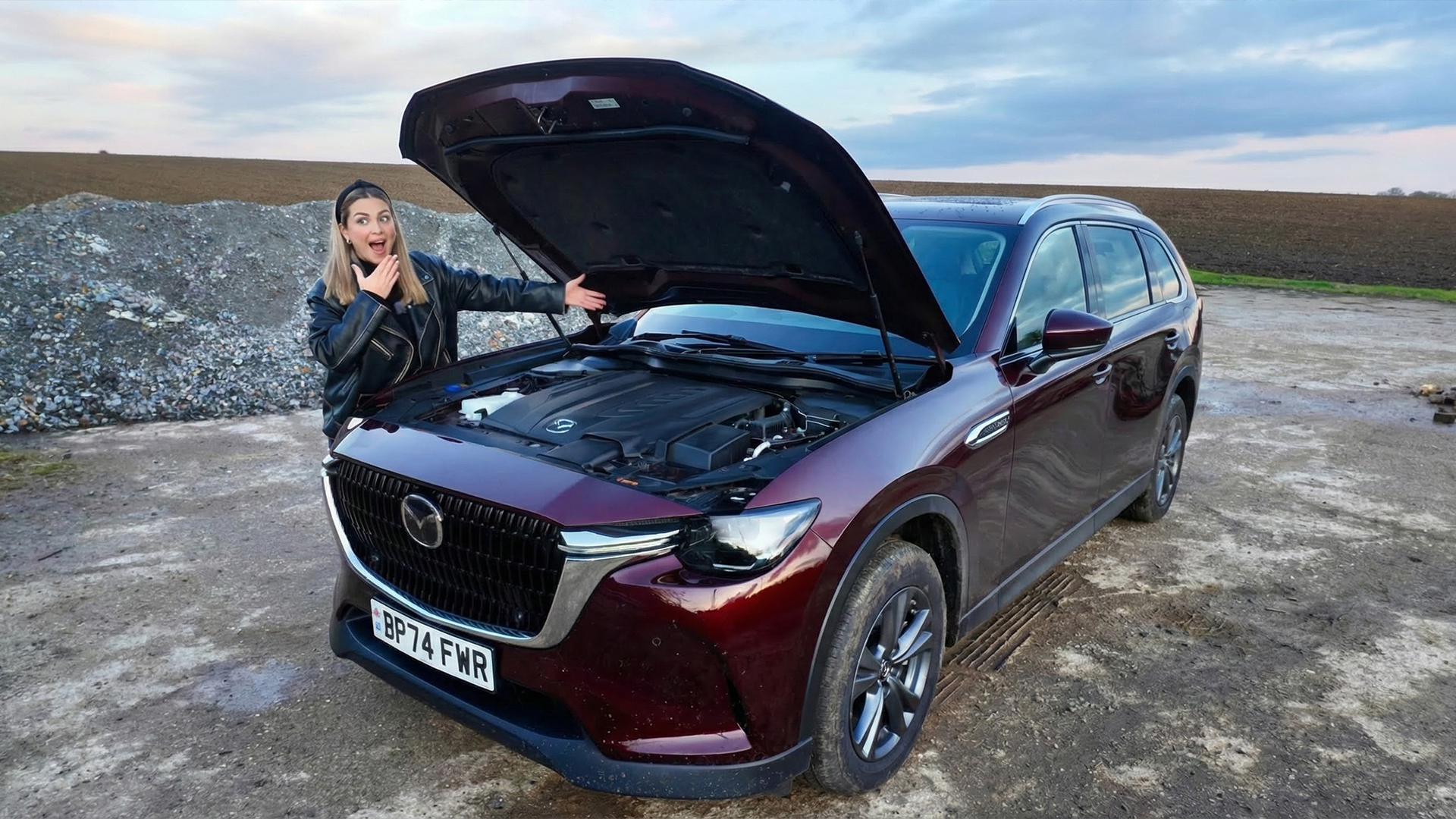 Mazda CX-80 diesel hybrid - The ultimate long-distance 7-seat family SUV