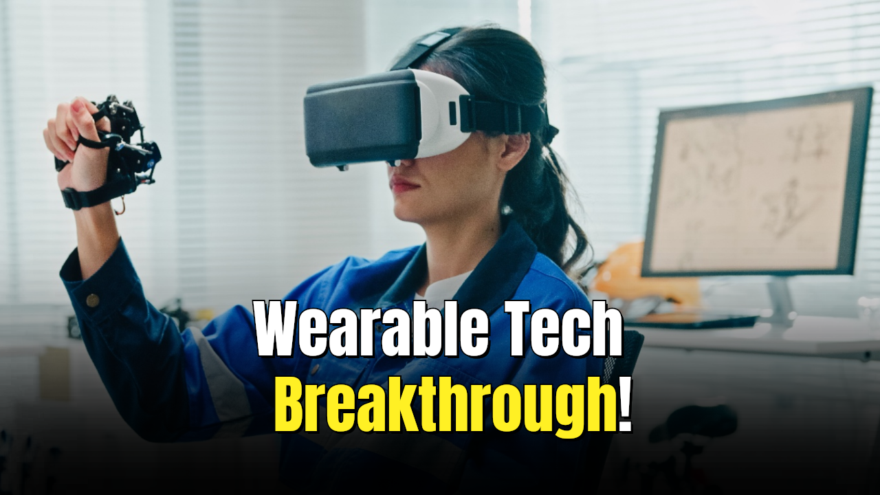 New AI-powered armband uses gestures to control robots in real time