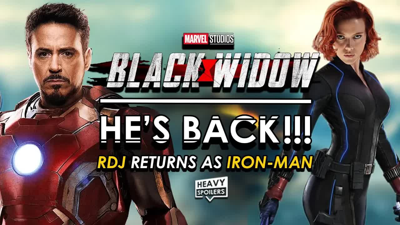Robert Downey Jr officially returning as Iron Man for Black Widow ...