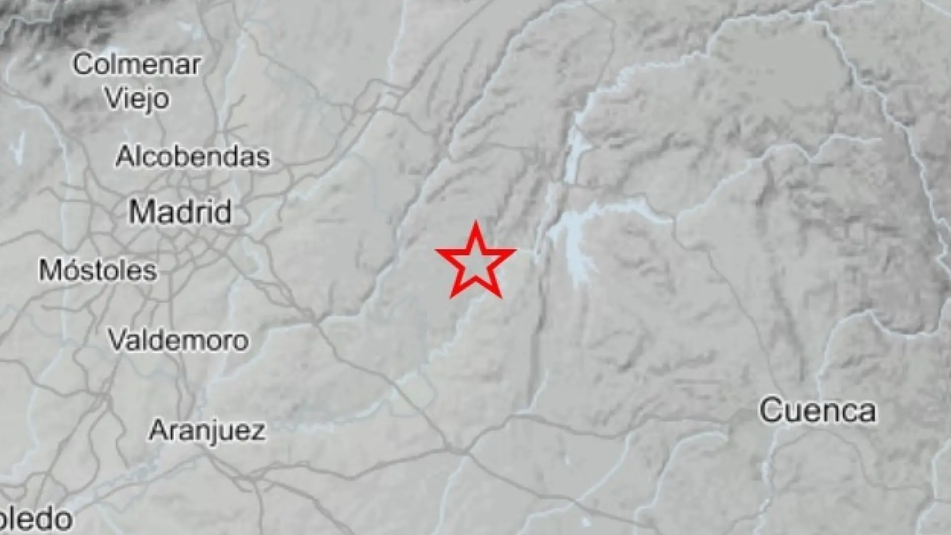Registrado un terremoto de magnitud 3,1 con epicentro en Yebra
