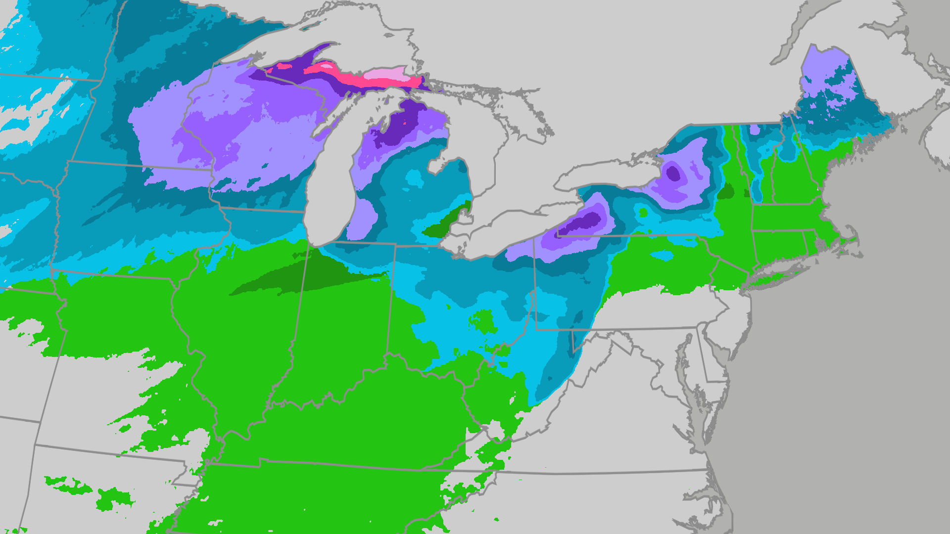 Winter storm Ezra to slam Great Lakes, Northeast Sun - Tue