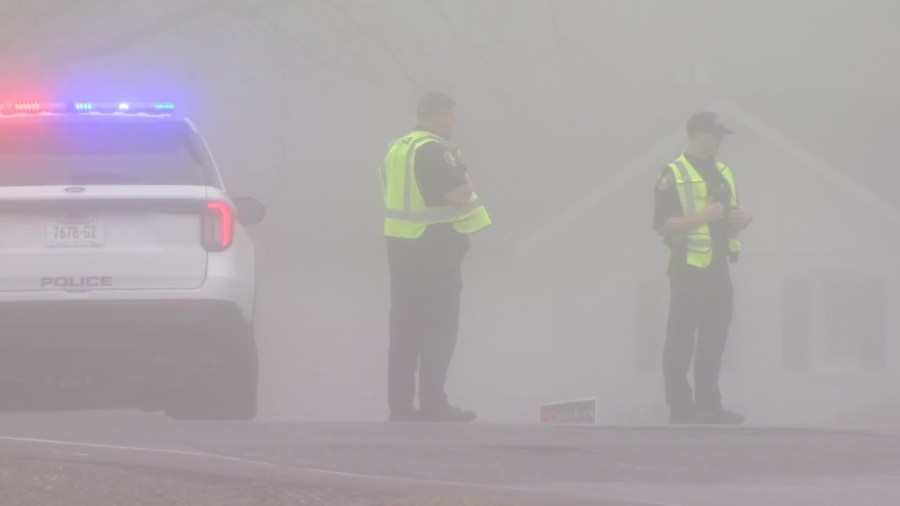 Injuries reported after crash involving police officer in Hendersonville