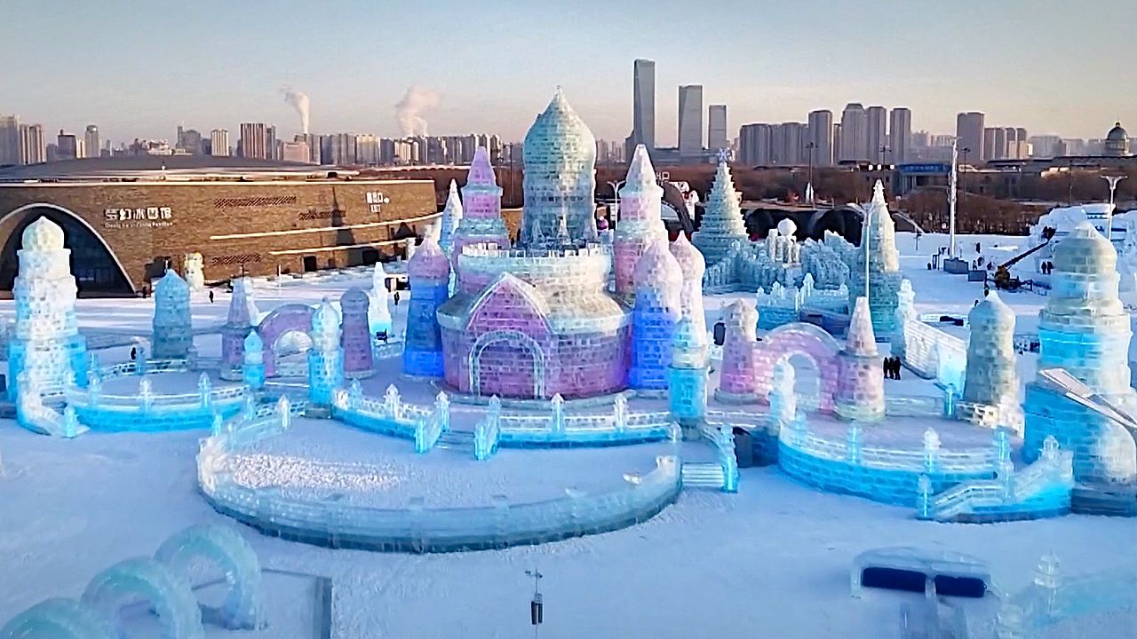 World's largest ice and snow theme park offers winter wonderland for ...