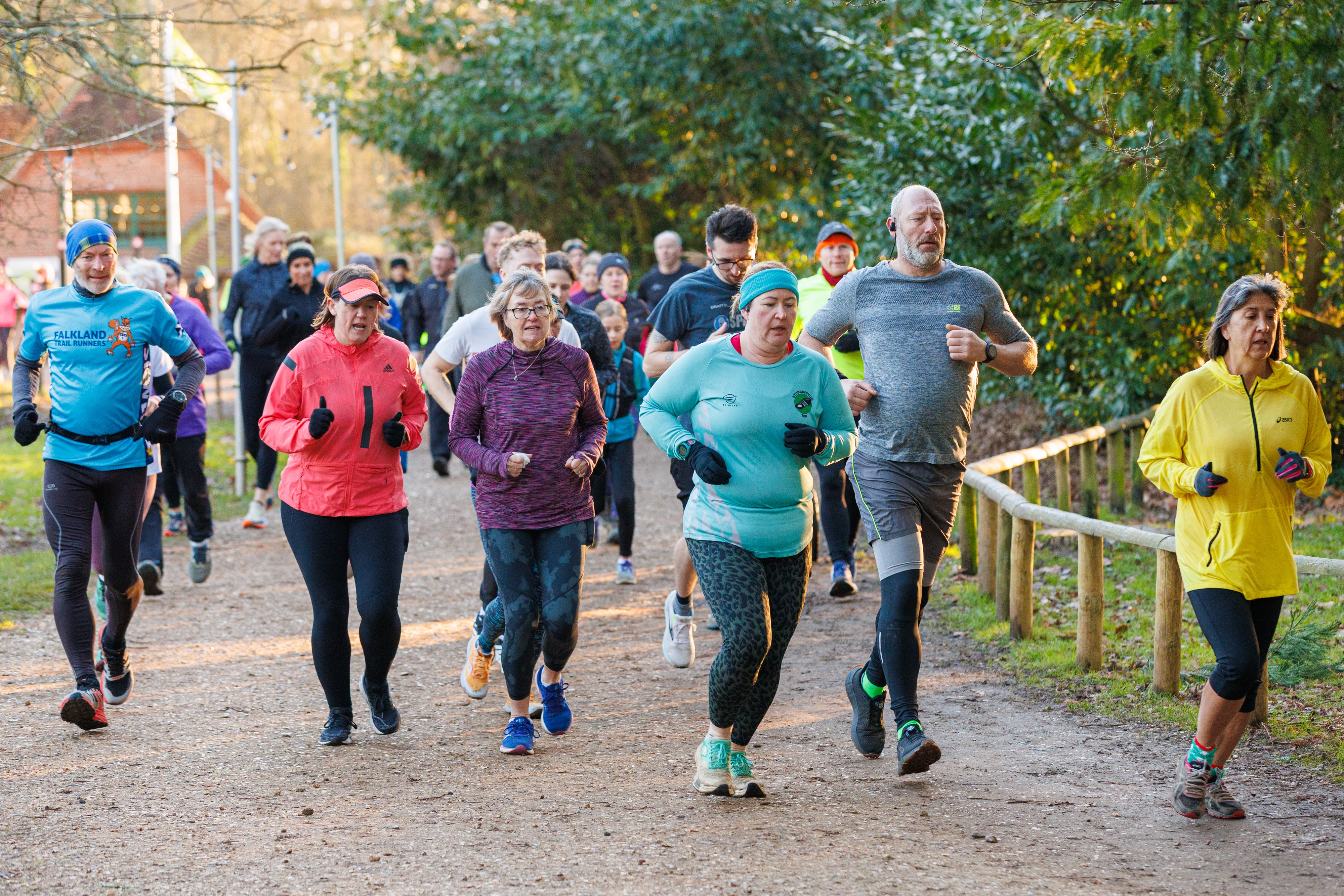 Inspirational runners brave the cold to work off Christmas excesses at ...