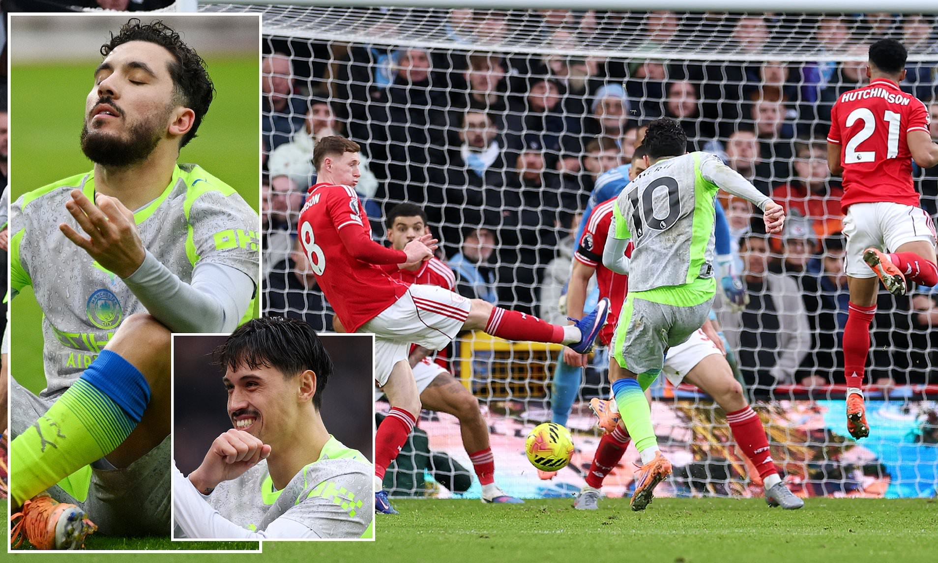 Nottingham Forest 1-2 Man City: Rayan Cherki stars as Pep Guardiola's ...